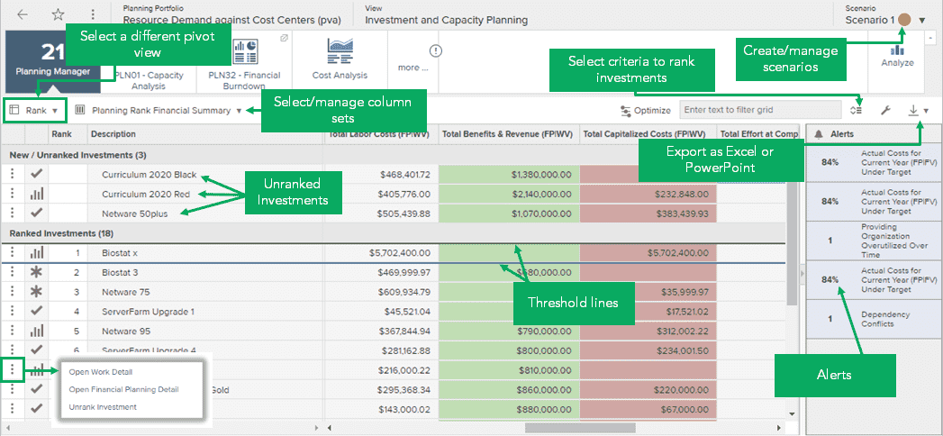 Investment & Capacity Planning in Planview Portfolios | Winmill PPM