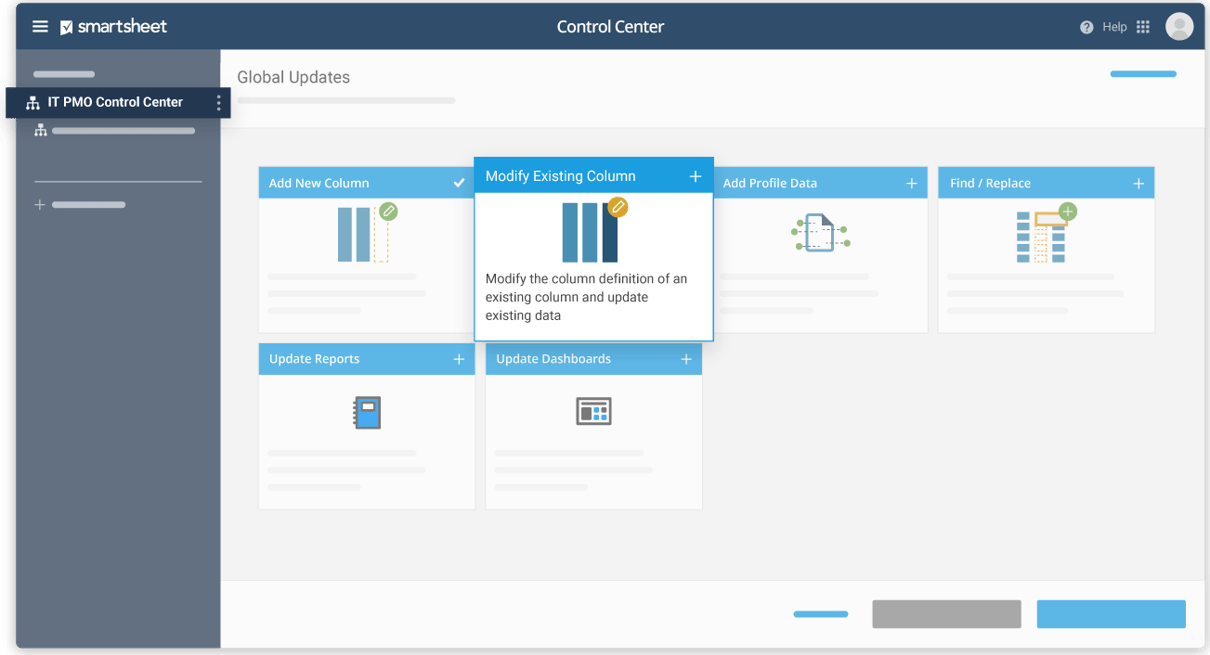 Control Center: Smartsheet's Secret Weapon for Project Portfolio Management